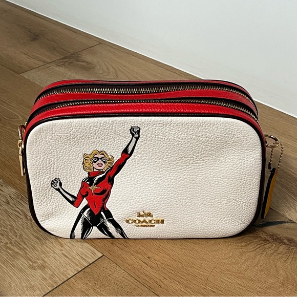 Coach | Bags | New Dead Stock Coach X Marvel Comics Carol Danvers ...